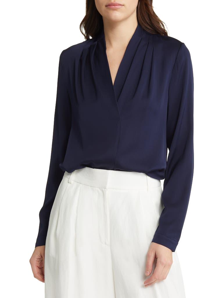 KOBI HALPERIN KOBI HALPERIN nellie stretch silk georgette top